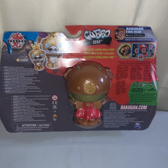 Cubbo | Toys | Bakugan Battle Planet Deka Cubbo Figure 2pack New In ...